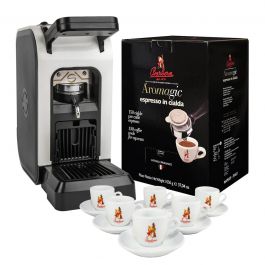 SPINEL CIAO COFFEE PODS MACHINE + 150 AROMAGIC COFFEE PODS + 1 SET ...